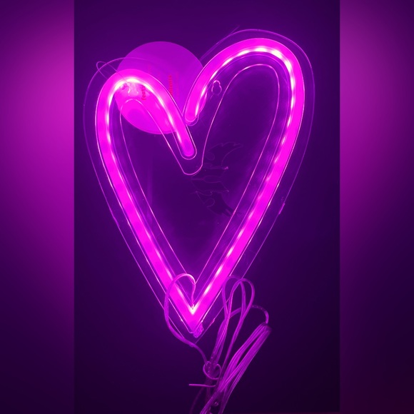Accessories | Nwt Led Light Decorative Valentine Day Wall Decor Heart ...